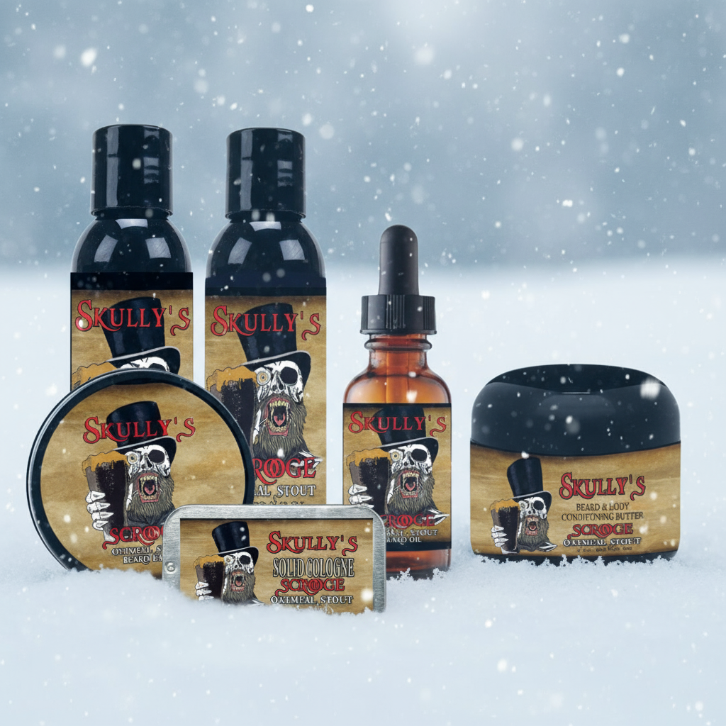 Scrooge Beard Care Complete Kit (Seasonal Limited Edition) Limited Tim ...