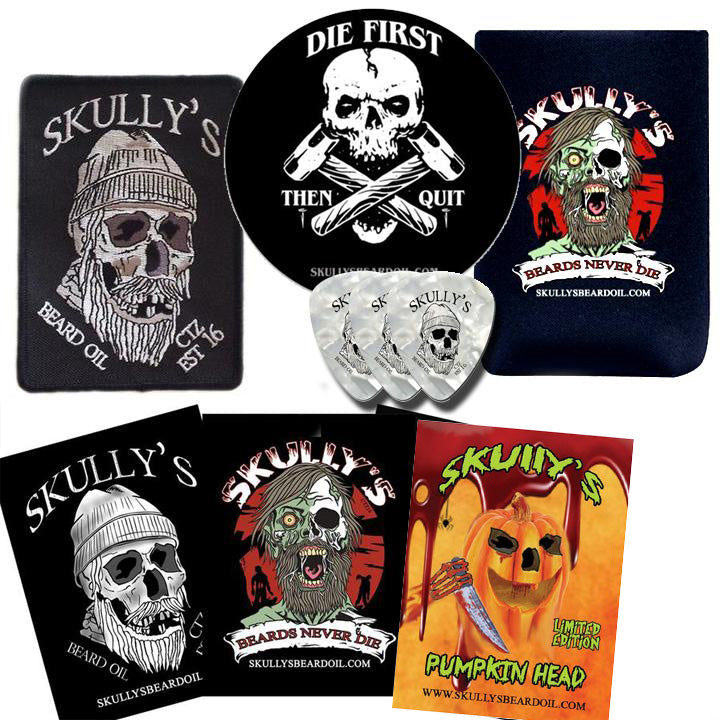 Skully's Sticker 3 Pack | Skully's Ctz Beard Oil